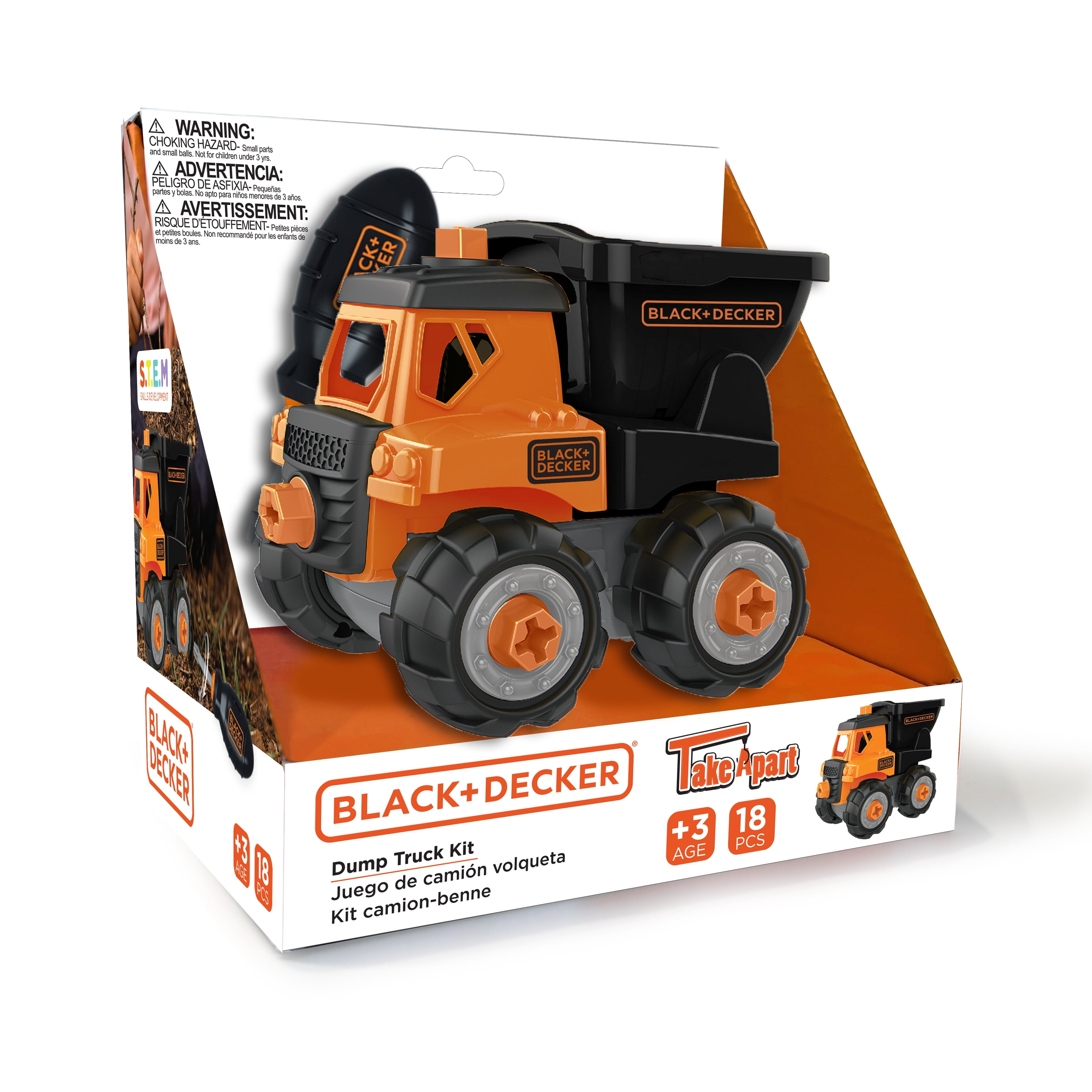 Camión Volteo de Construcción BLACK+DECKER Take Apart Classic | Bodega ...