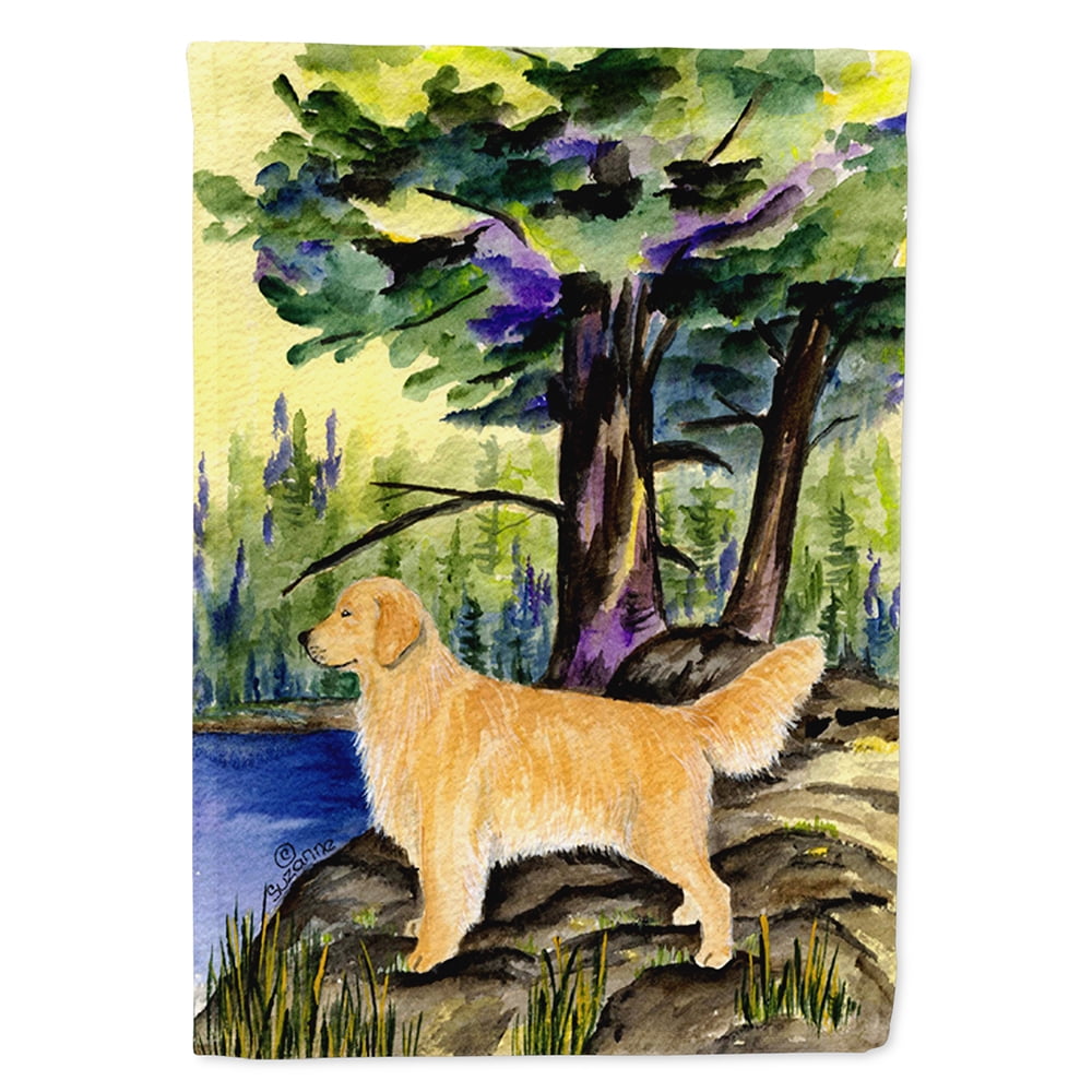 Golden Retriever Garden Flag - Walmart.com