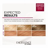 L'Oreal Paris Excellence Creme 8RB Medium Reddish Blonde Permanent ...