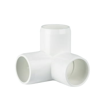 3 way L - 1" Furniture Grade PVC Connector - Walmart.com