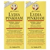 Lydia Pinkham Herbal Supplement Tablets, 150 Ct for Menstruation ...