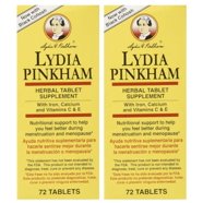 Lydia Pinkham Herbal Supplement Tablets, 150 Ct for Menstruation ...