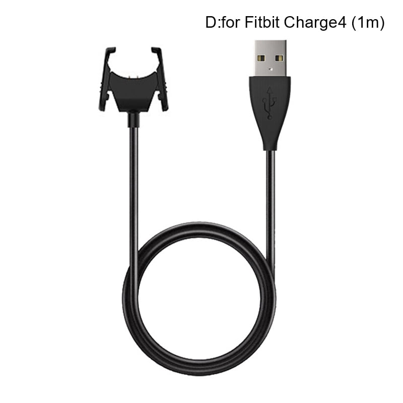 For Fitbit Charge 3/4 Charger USB Wristband Adapter Charging Cable Cord ...