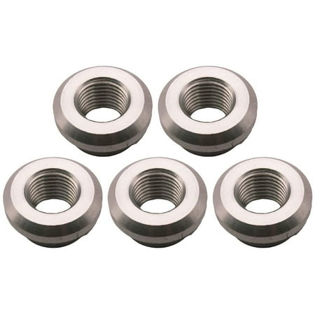 (5x）6061-T6 CNC Aluminum 1/4" NPT Female Weld On ung Fitting Sensor ...