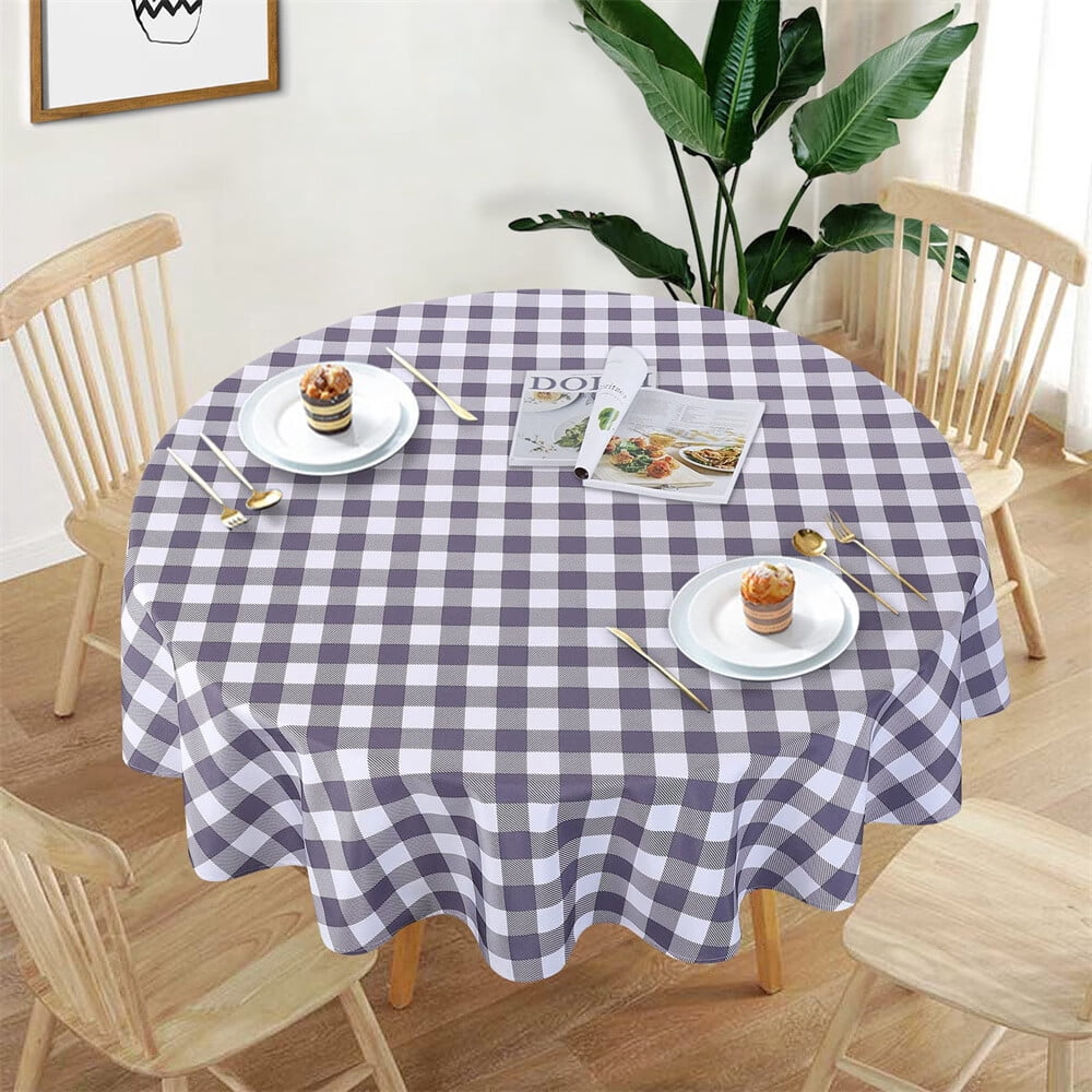Buffalo Checkered Tablecloth, Stain Resistant Spillproof Washable ...