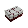 Mainstays Red Cotton Kitchen Dish Cloth Set, 4 Count - Walmart.com
