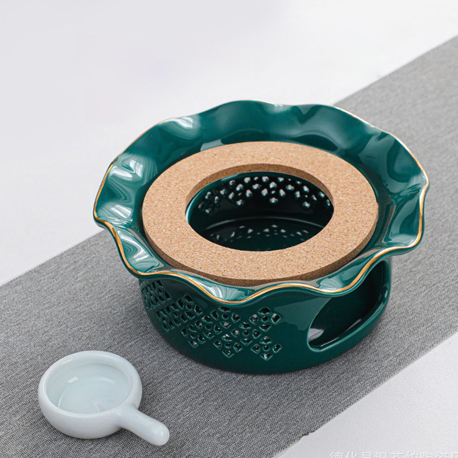 Ceramic Teapot Warmer Tealight Heating Burner Candle Furnace Race Tea ...