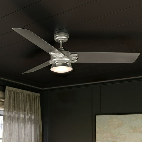 Luxury Urban Loft Ceiling Fan, 14.25H x 60W, with Industial Style, Aged ...
