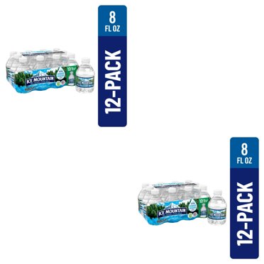 Just Water - Pure Natural Spring Water, 11.2 Oz., Case of 24 Bottles ...