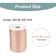1mm Nylon String for Bracelets, 328 Yard Beading Thread Cord [ Jewelry ...