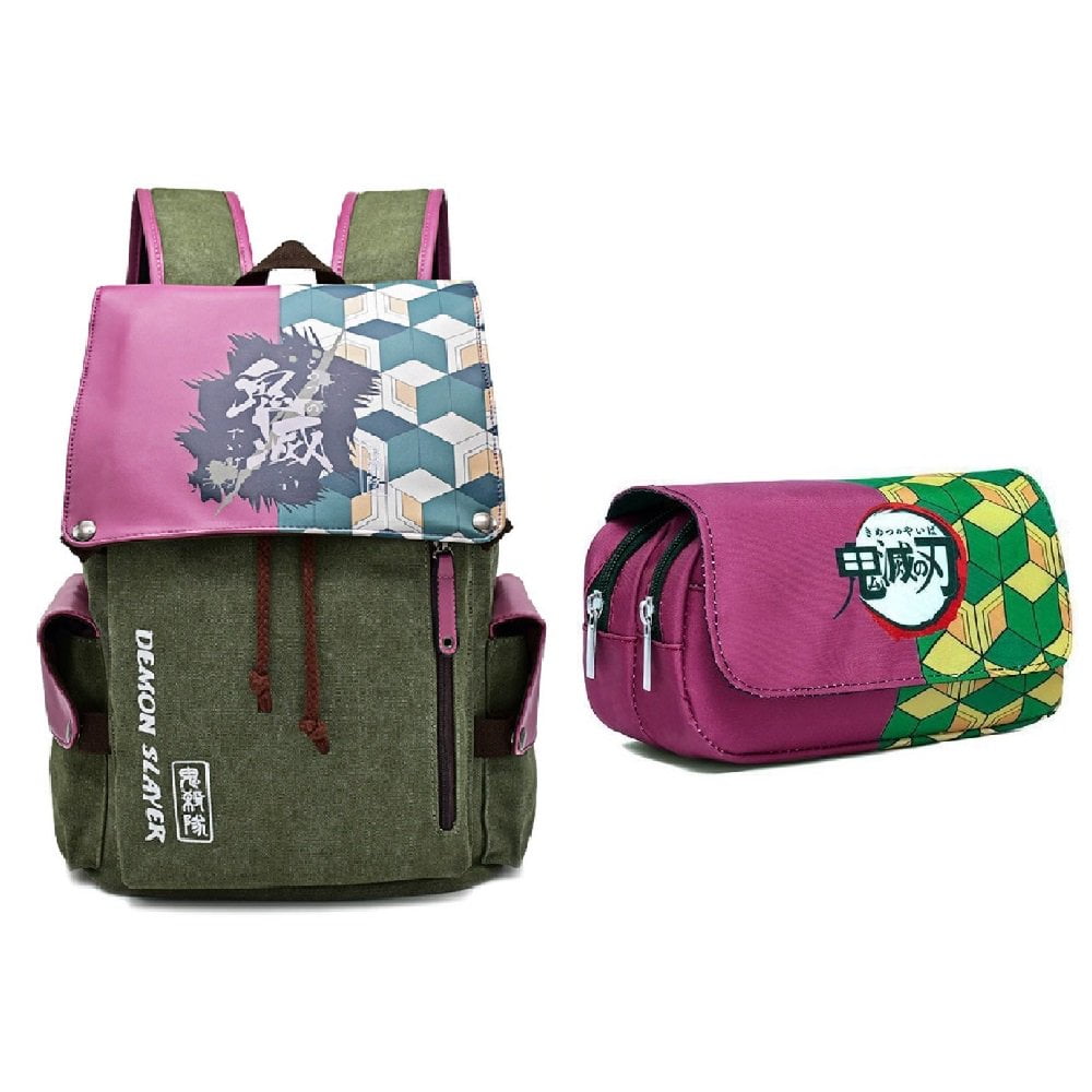 Click here for Generic Anime Demonn Slayer 2 Pcs Backpack Waterpr... prices