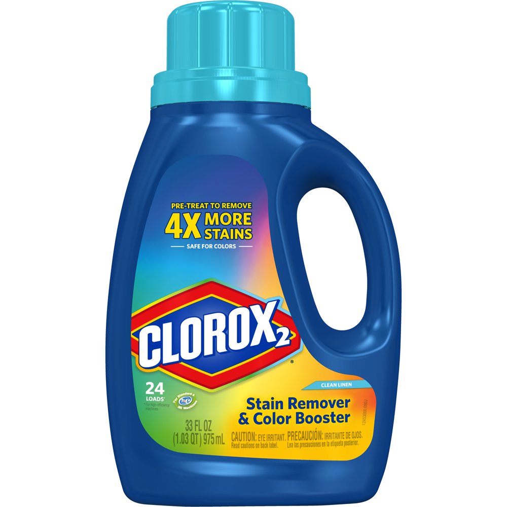 Clorox 2 for Colors - Stain Remover and Color Brightener - Clean Linen ...