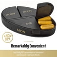 MEDca Daily Pill Organizer - (4 Times a Day) Stackable Medication by ...