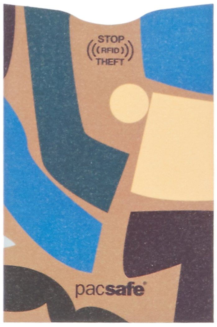 Pacsafe Rfidsleeve 25 Rfid Blocking Cit Card Sleeve 5 Pack Tropical ...