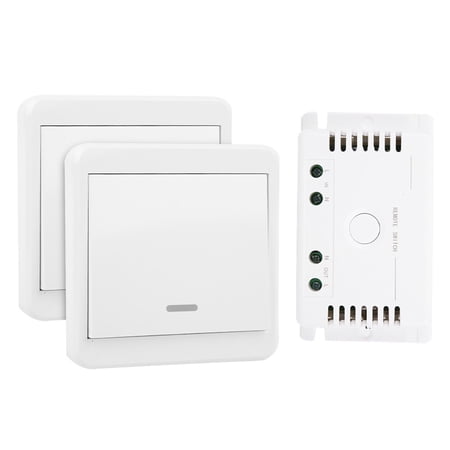 Wireless Switch 433MHz Wireless Switch Remote Control Double Control ...