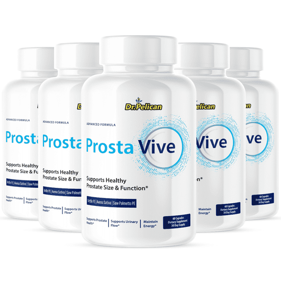 Prosta Vive - Prostate Support- 2 Bottles- 120 Capsules - Walmart.com