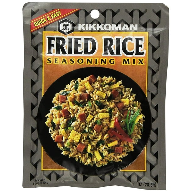 Kikkoman Fried Rice Seasoning Mix (1 oz Packets) 4 Pack - Walmart.com