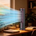 BZPIZ Tower Fans, Mechanical Control Standing Fan Boasts 90°Oscillating ...