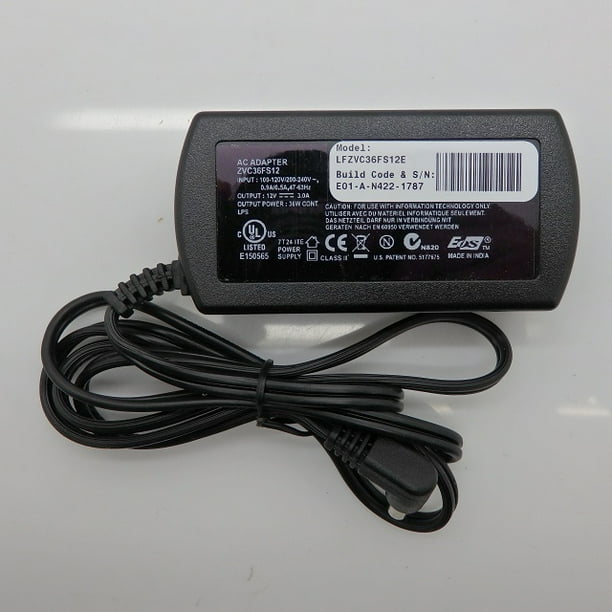 EOS Power 36W 12V 3A Z-Series AC-DC Power Supply LFZVC36FS12E - Walmart.com