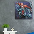 Marvel Spider-Man - Web Slinging Spider-Man Gallery Wrapped Canvas Wall ...