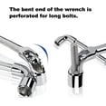 TYHREF-23mm L Shaped Angled Wrench, Hex Tubular Socket Wrench, Chrome ...