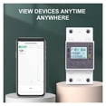 63A Smart Switch TUYA Energy Meter Kwh Metering Circuit Breaker Timer ...