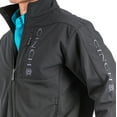 Cinch Men's Bonded Softshell Jacket, Black, Large - Walmart.com