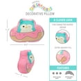 Squishmallows Bedding Plush Cuddle and Decorative Pillow Buddy ...