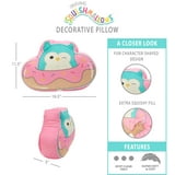 Squishmallows Bedding Plush Cuddle and Decorative Pillow Buddy ...
