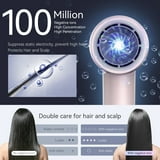 ANLAN Professional Ionic Hair Dryer, High Speed 120000 RPM, Brushless ...