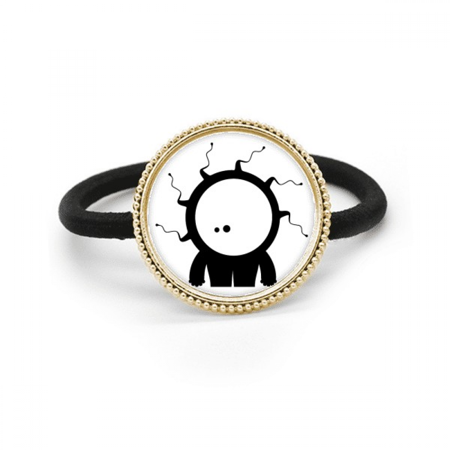 Universe Alien Monster Alien Cyclops Silver Metal Hair Tie And Rubber ...