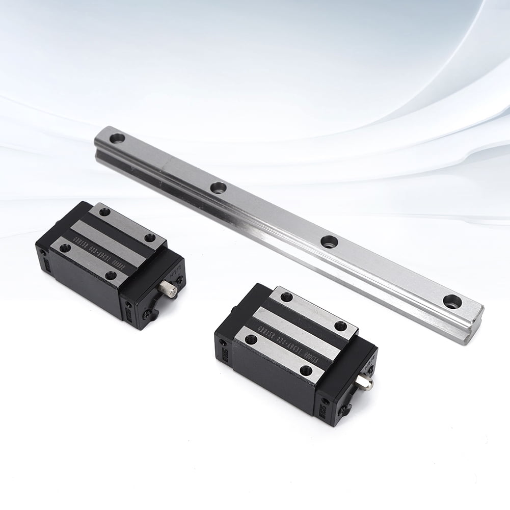 Movimiento lineal, 2 piezas, riel guía, riel guía en H, rendimiento ...