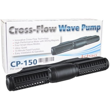 Jebao Jecod SCP-120M WIFI Sine Cross Flow Pump Wave Maker with Controller, Black (PET-SCP-120M-2 ...