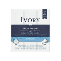 Ivory Dermatologist Tested Gentle Bar Soap, Original, Unscented ...