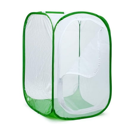 Insect Habitat Net Foldable Cage Breeding Incubator Portable Garden ...