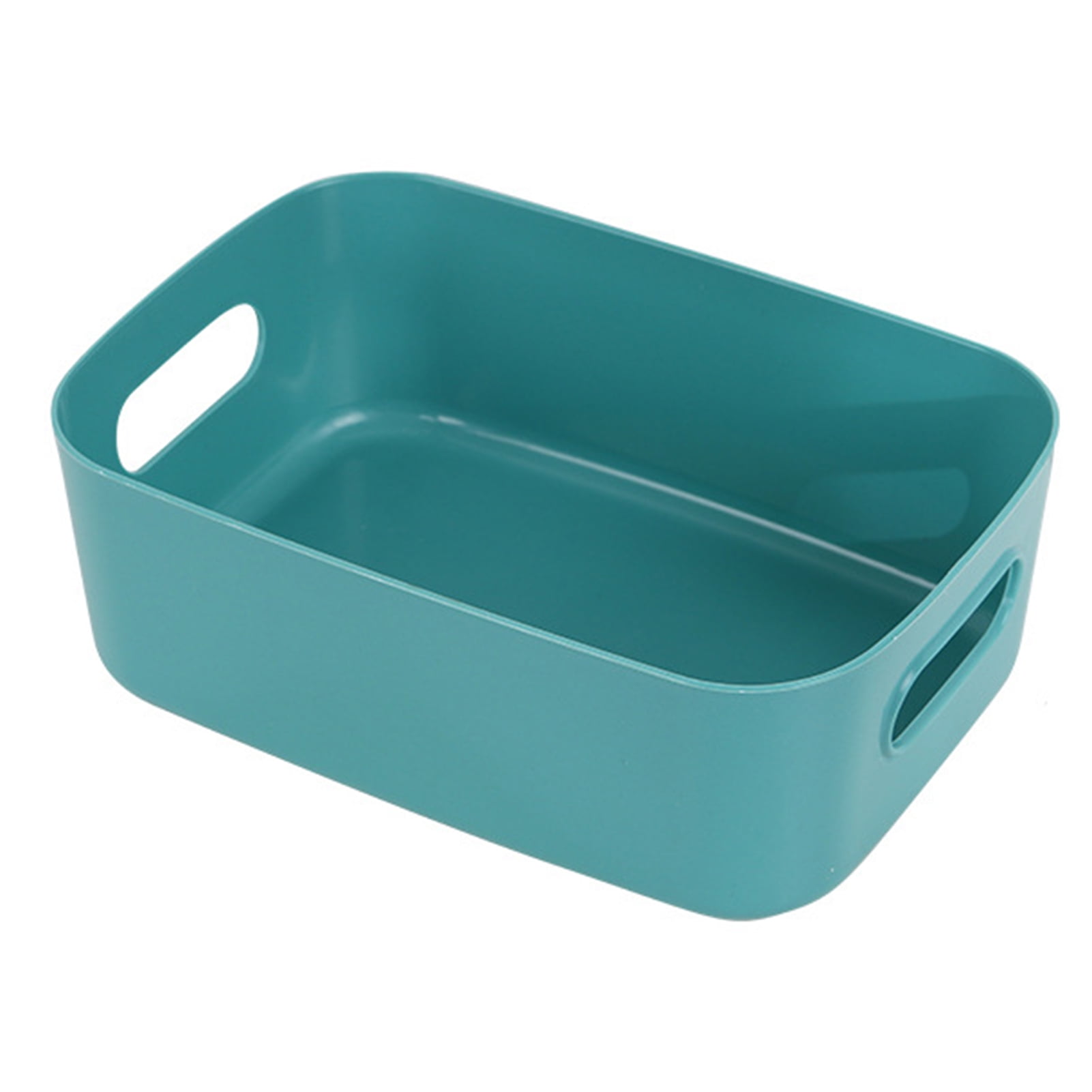 LMZM Storage Container Smooth Surface Handle Design Solid Color ...