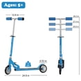 Kick Scooter for Kids Ages 6+ With 2 Wheels, Adjustable Height ...