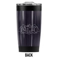 Beware The Batman/Bat Logo Stainless Steel Tumbler 20 oz Coffee Travel ...