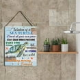 Inspirational Wall Art Be Strong And Courageous Do Not Be Afraid Or