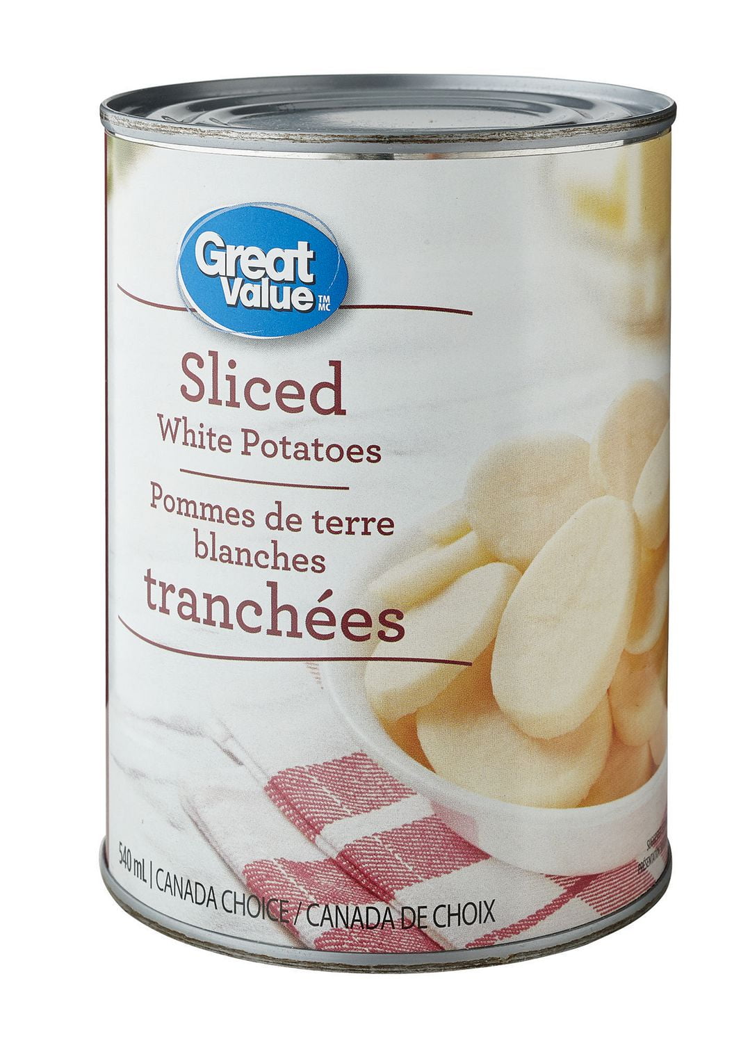 Great Value Sliced White Potatoes - Walmart.ca