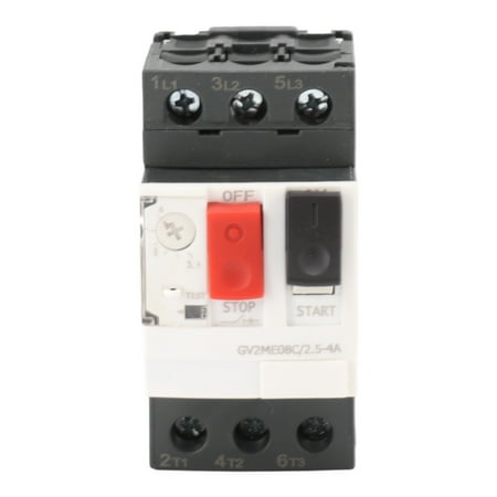 Motor Circuit Breaker, 2.5-4A Engineering Plastic Motor Start Stop ...