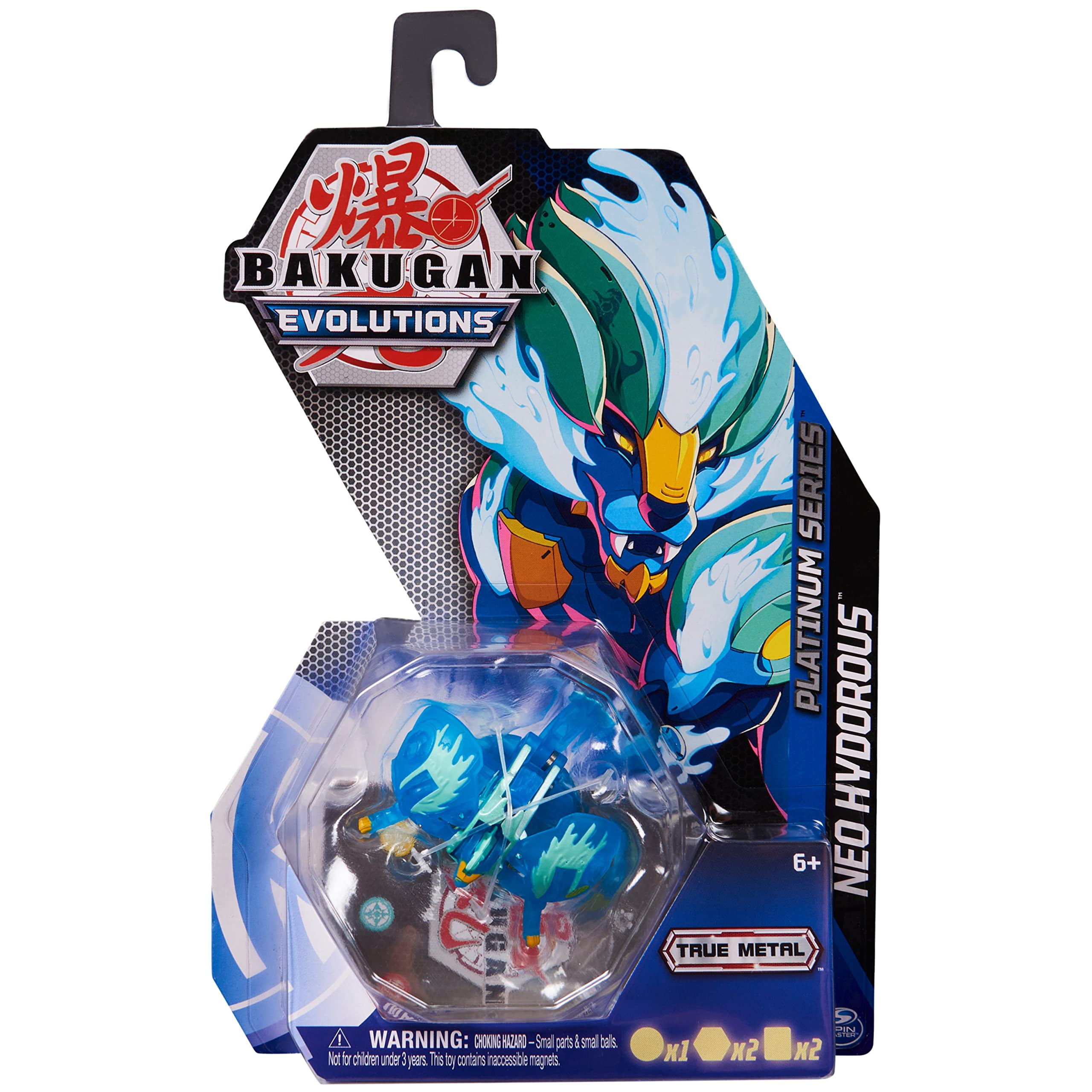 Toy Bakugan Evolutions Neo Hydorous Platinum Series para niños a partir ...