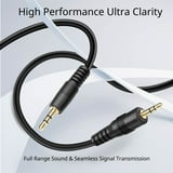 2.5mm to 3.5mm Adapter Cable (15FT) - Bi-Directional Male to Male 2.5 ...