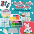 Fuse Bead Easter Bunny and Egg Designs Fuse Bead Kit (8000 Pieces ...