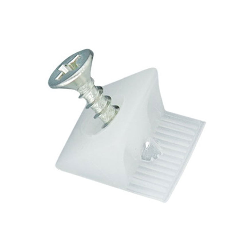 OOKWE 50x Furniture Mending Wedges with Screws Sagging Drawer Bottom ...