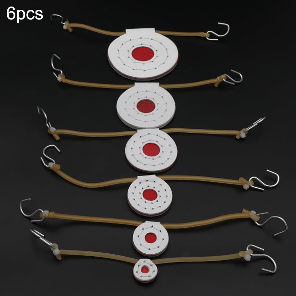 6pcs Target Carry Target Micro-fiber Targets Pads for Steel Plastic BBs ...