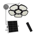 Solar LED Garage Light With Remote Motion Sensor Adjustable Panels IP65 ...