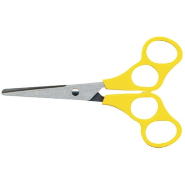School Works Squishgrip 5" Kids Scissors, Blunt - Walmart.com