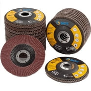 Tiger Paw Coated Abrasive Flap Discs, 4 1/2", 40 Grit, 5/8 Arbor ...
