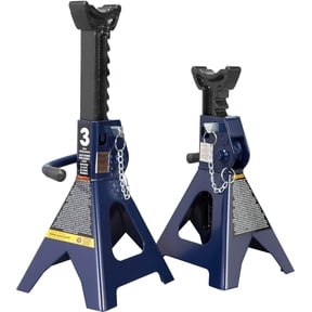 BENTISM Heavy Duty 3T Jack Stand Set, Adjustable 10.8in-16.3in, Steel ...